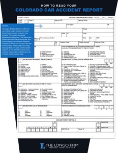 How To Read Your Colorado Car Accident Report | The Longo Firm, LLC